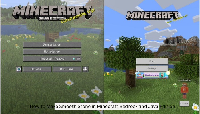 How to Make Smooth Stone in Minecraft Bedrock and Java Edition