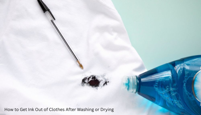 How to Get Ink Out of Clothes After Washing or Drying